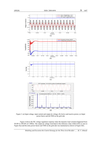 Modeling and Execution the Control Strategy for the Three-Level ...