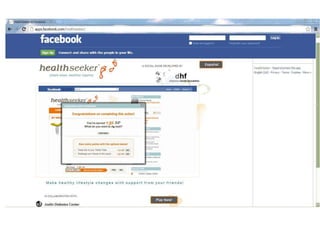 HealthSeeker - Gamification in healthcare - Manu Melwin Joy | PPTX