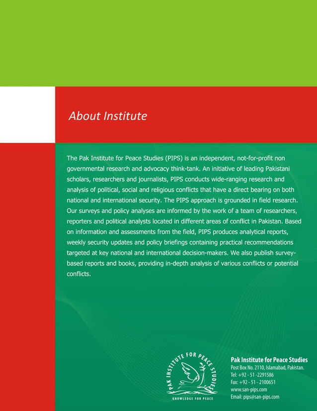 Understanding FATA (Pak institute of peace studies) | PDF