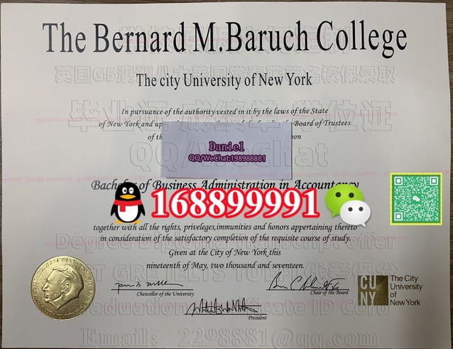 Bernard M.Baruch College-CUNY degree offer diploma Transcript | PPT