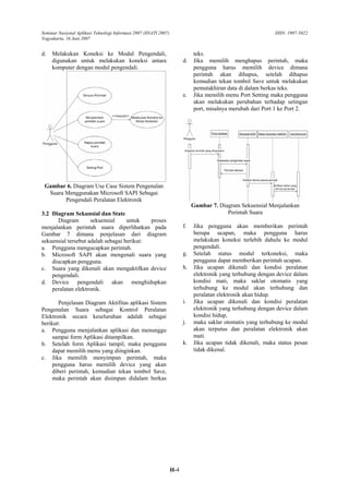 APLIKASI PENGENALAN SUARA MENGGUNAKAN MICROSOFT SAPI SEBAGAI PENGENDALI ...