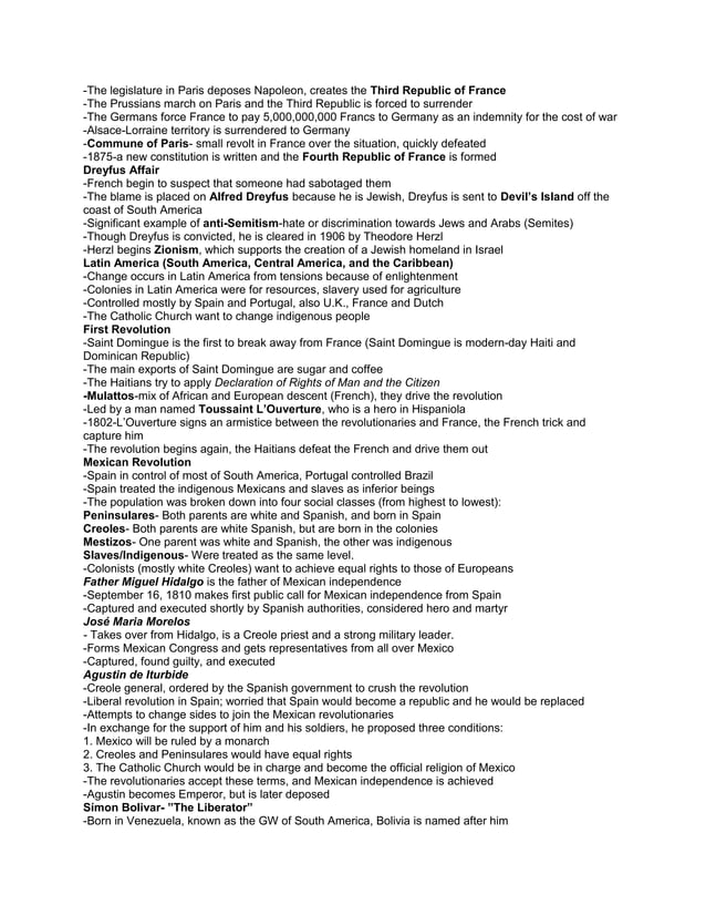 148210465 world-history-final-study-guide | PDF