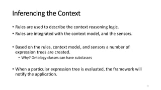 Perception.JS - A Framework for Context Acquisition Processing and Presentation | PPT