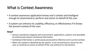 Perception.JS - A Framework for Context Acquisition Processing and Presentation | PPT