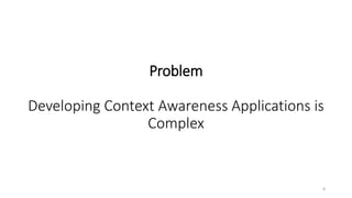 Perception.JS - A Framework for Context Acquisition Processing and Presentation | PPT