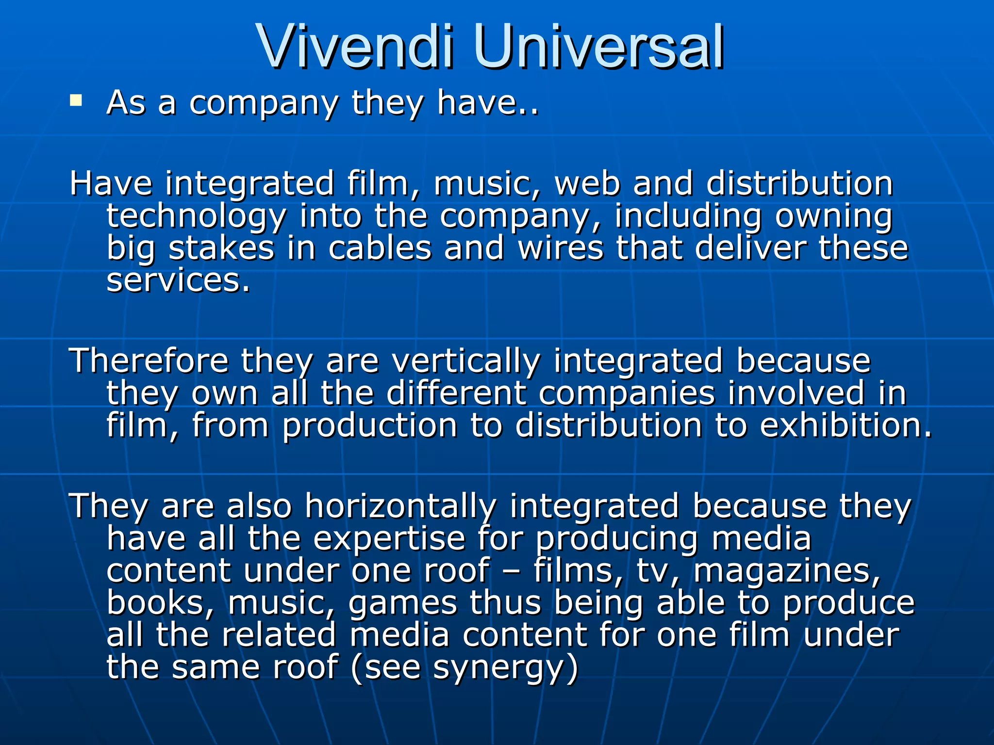 Synergy And Cross Media Convergence | PPT