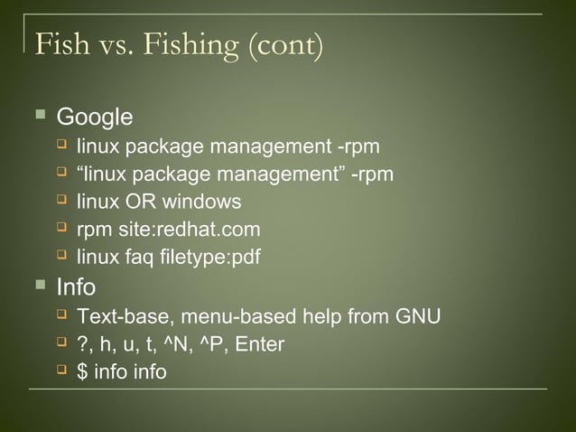 Linux Basics | PPT
