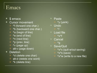 Linux Basics | PPT