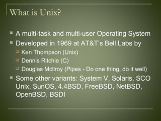 Linux Basics | PPT