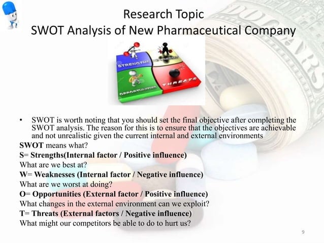 “SWOT ANALYSIS OF NEW PHARMACEUTICAL COMPANY” | PPTX | Herbs and ...