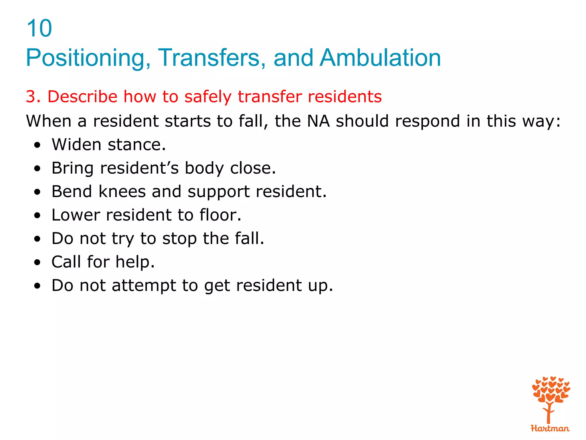 position, transfer and ambulation | PPT