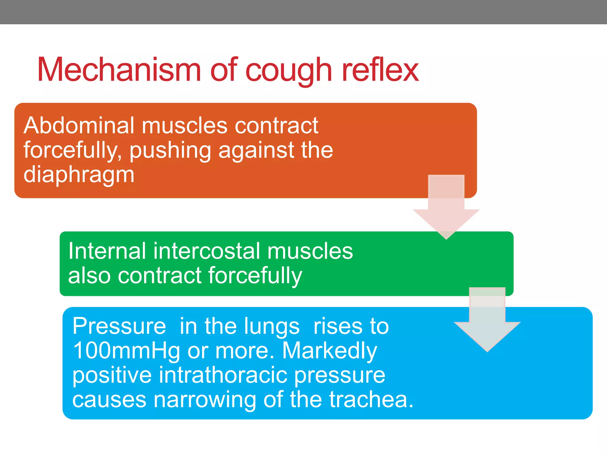 Mechanism of cough and sneeze reflex | PPTX
