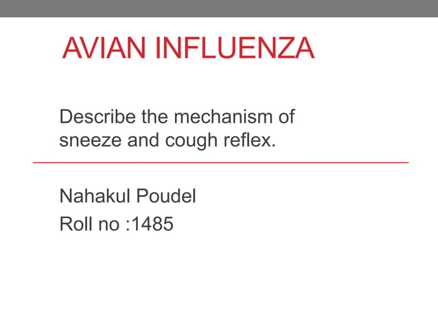 Mechanism of cough and sneeze reflex | PPTX | Lung and Respiratory ...
