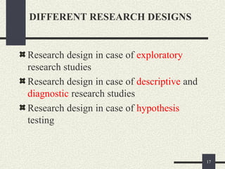 reasearch design ppttttttttttttttttttttt | PPT