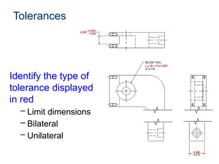 Tolerance and it's uses in engineering drawing | PPT