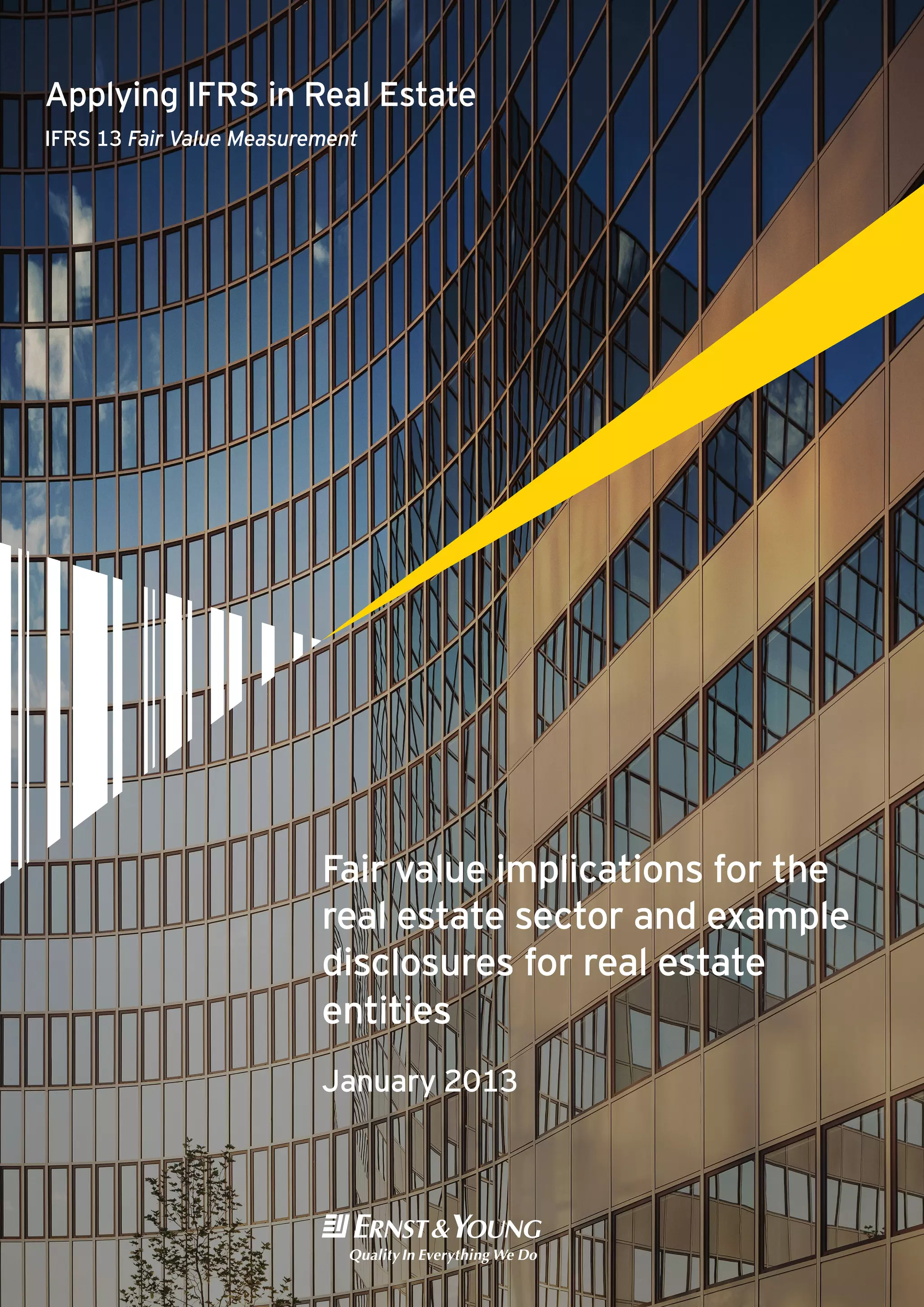 Applying IFRS in Real Estate | PDF