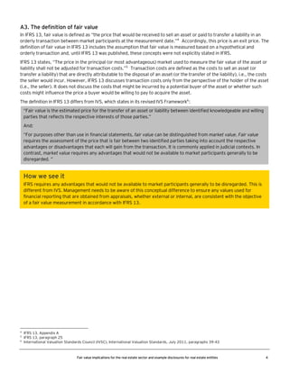 Applying IFRS in Real Estate | PDF