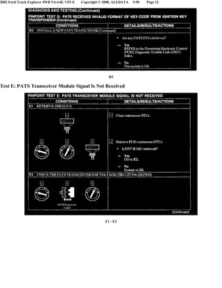 14896009 2002-explorer-antitheft-and-alarm-system-diagnosis | PDF