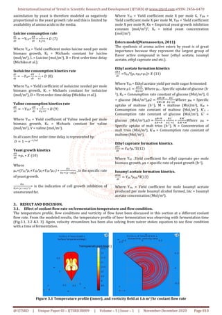 Dynamic Heat Transfer modeling, and Simulation of Biomass Fermentation during Beer Processing ...