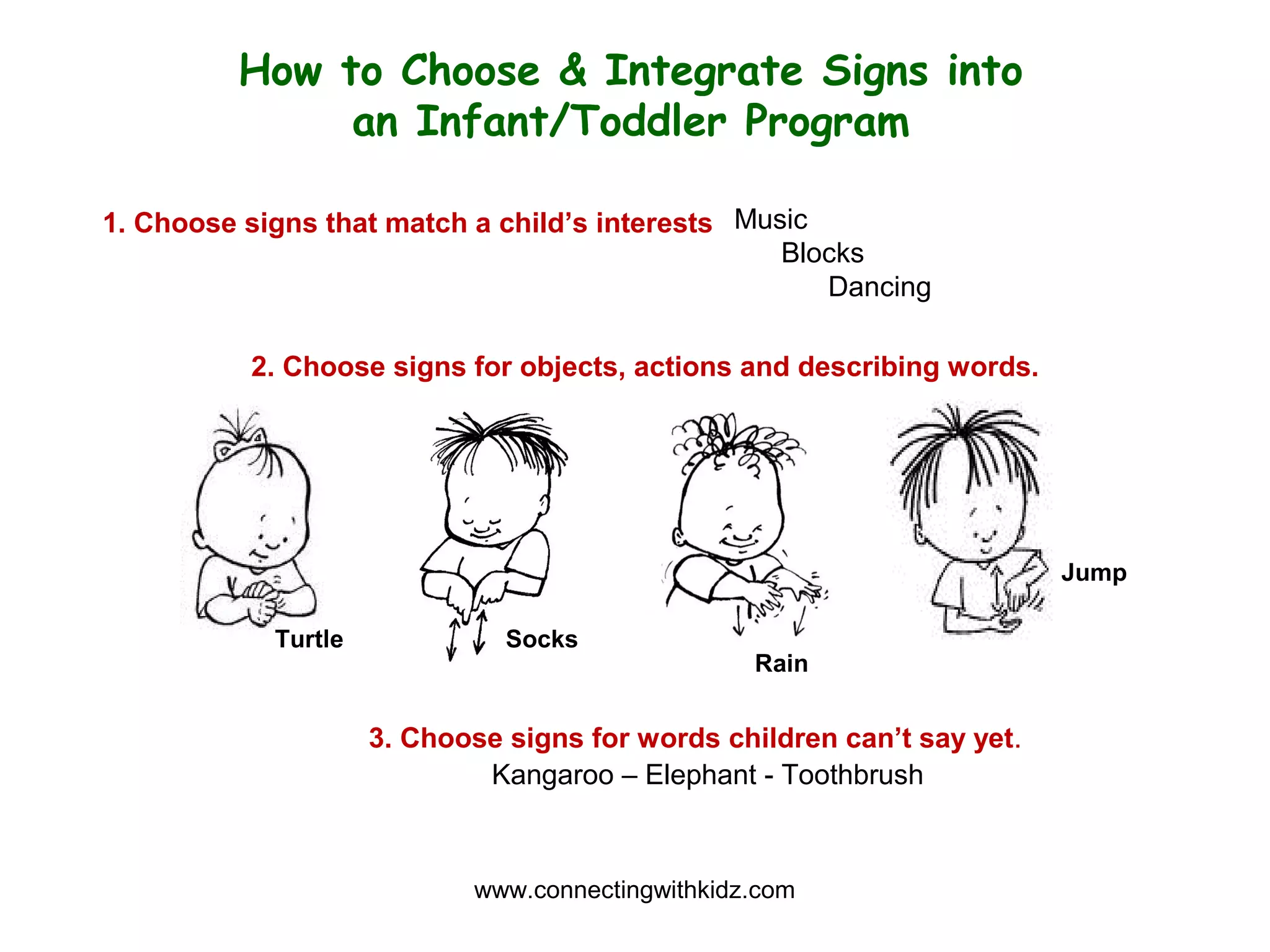 Ready, Set, Go - Signing with Infants & Toddlers | PPT