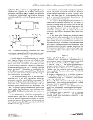 A Novel Approach to Digital Gate Design | PDF