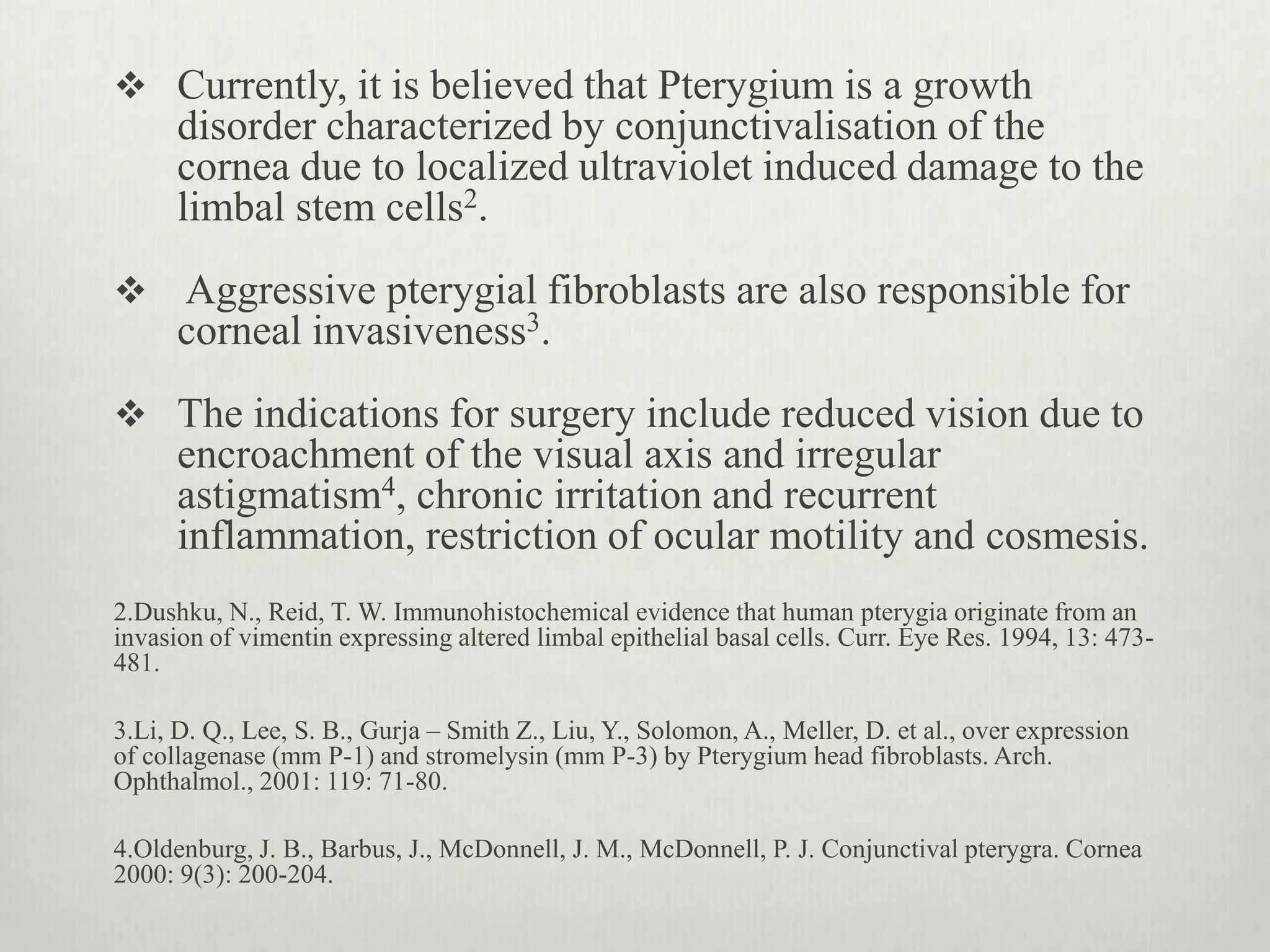 Comparative Study Of Pterygium Excision With Conjunctival Autograft,Wet ...