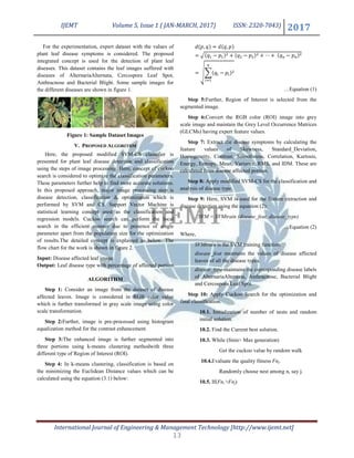 Plant Leaf Disease Analysis using Image Processing Technique with Modified SVM-CS Classifier | PDF