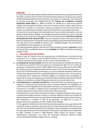 Bloque 3. Explica las causas y consecuencias de los hechos más ...