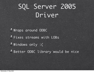 PHP 5.3 + Windows | PPT