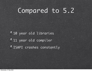 PHP 5.3 + Windows | PPT