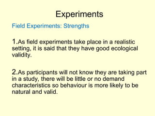 Research methods in psychology and how we address them | PPT
