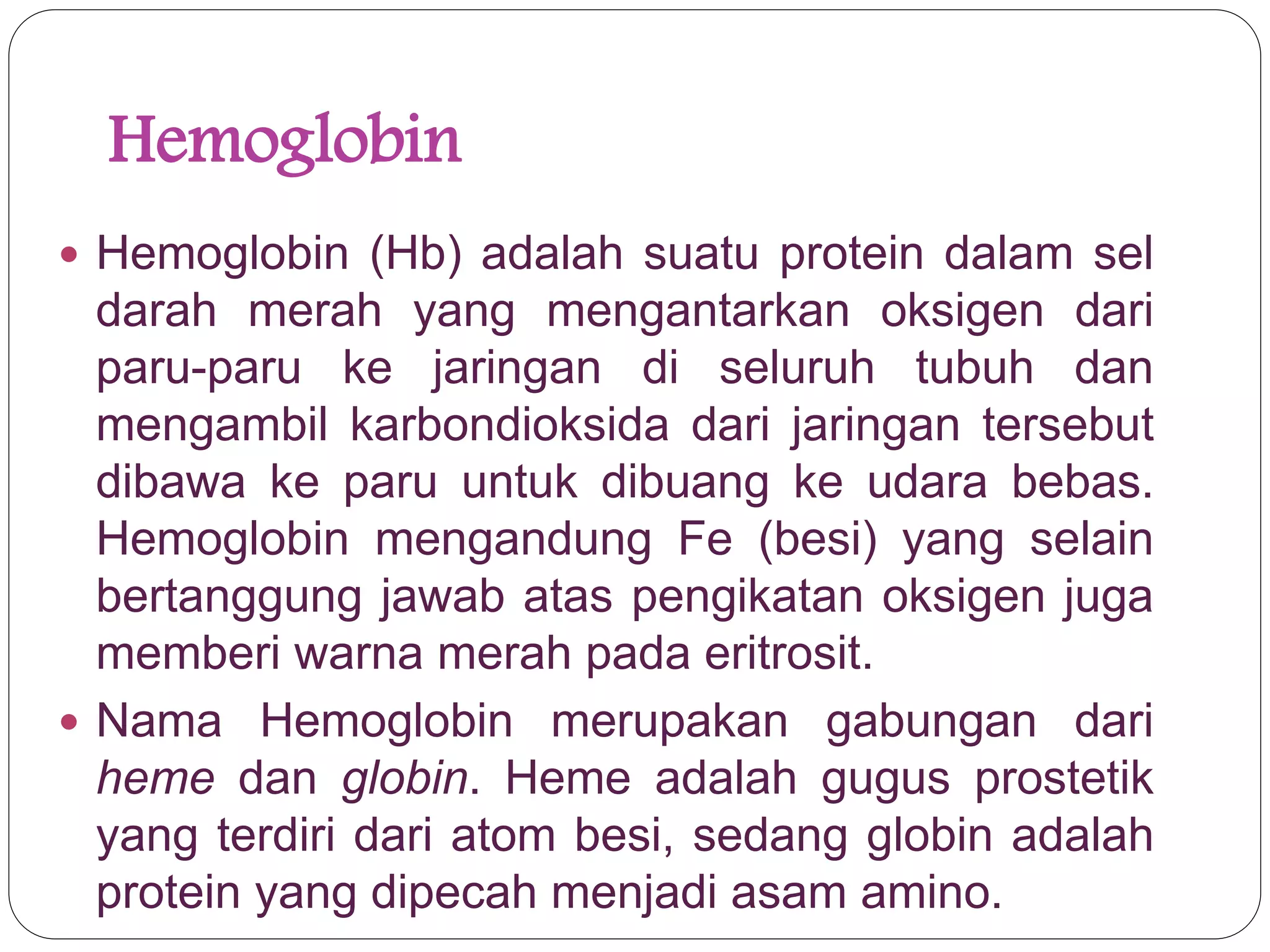 Biokimia Darah | PPTX