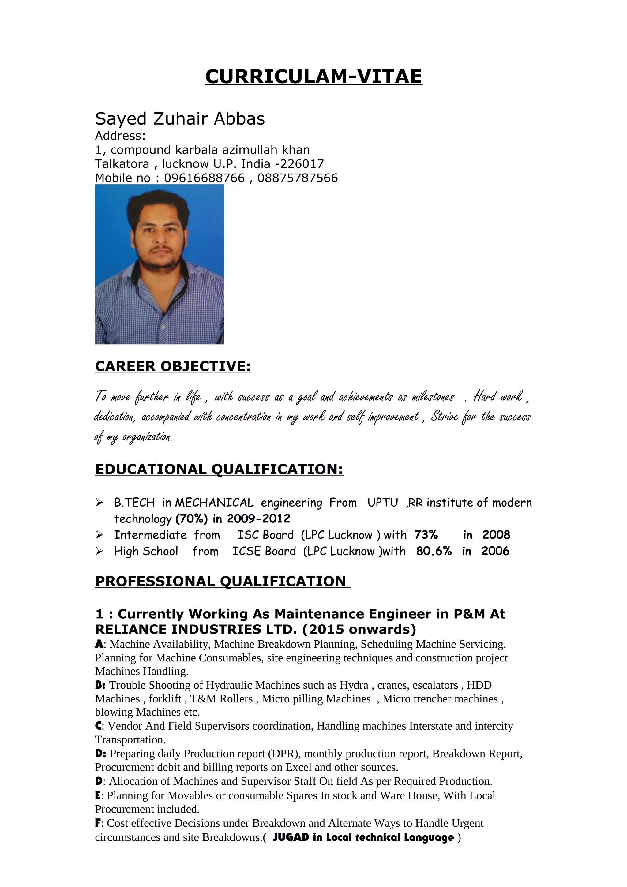 CV latest with LR pic | DOC