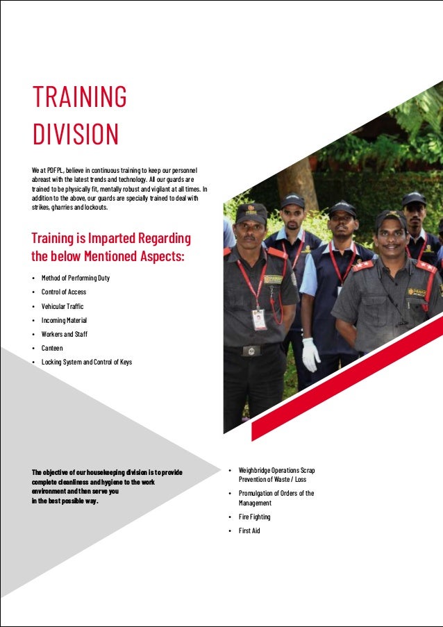 Pawar Delta Force Pvt Ltd Best Security and Housekeeping Services | PDF