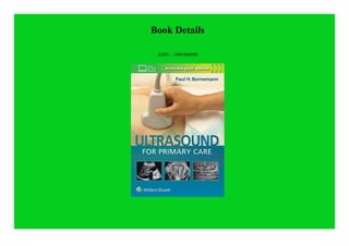 DOWNLOAD pdf Ultrasound for Primary Care | PDF