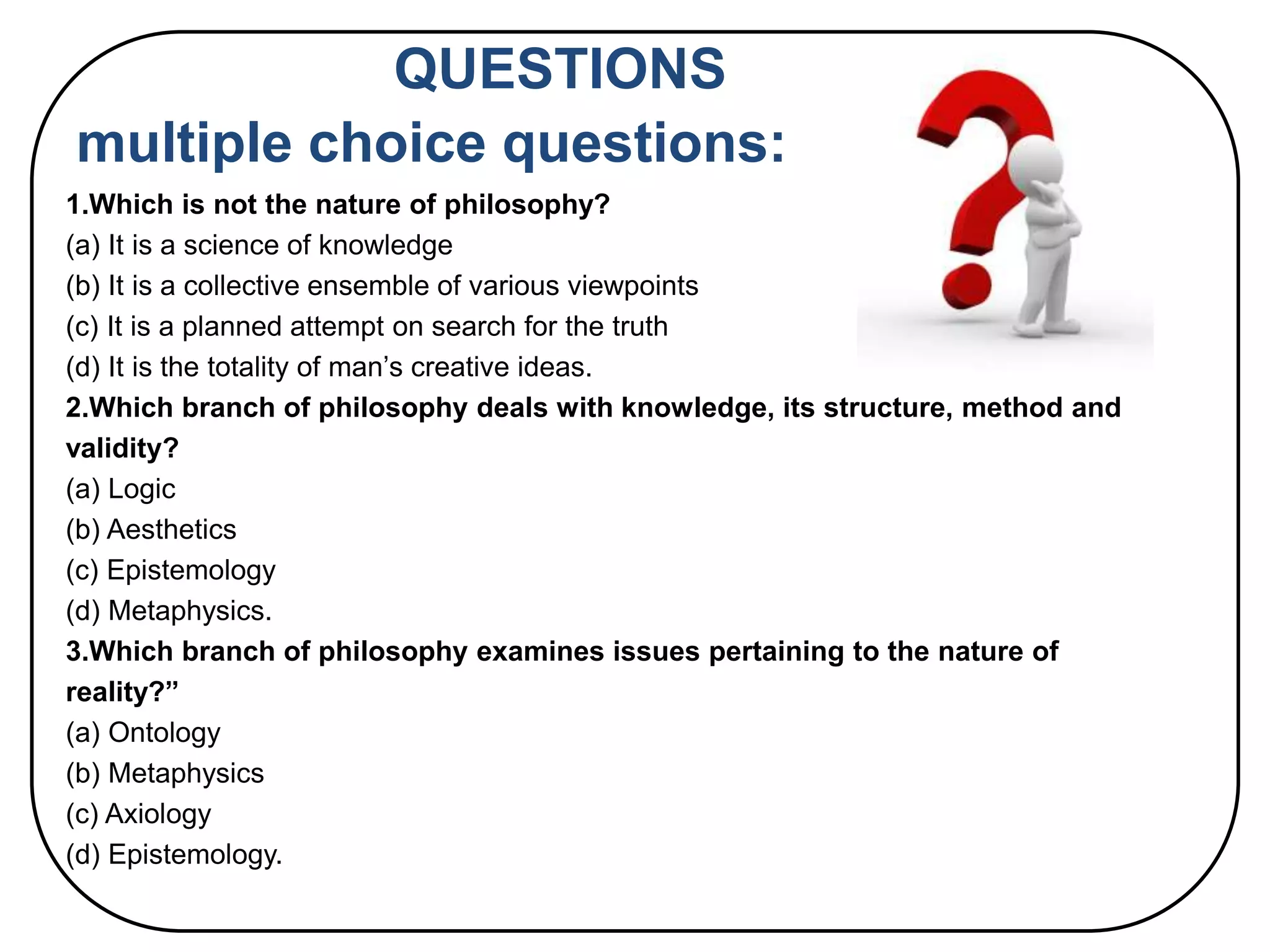 FORMULATION OF PHILOSOPHY | PPTX