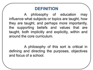 FORMULATION OF PHILOSOPHY | PPTX