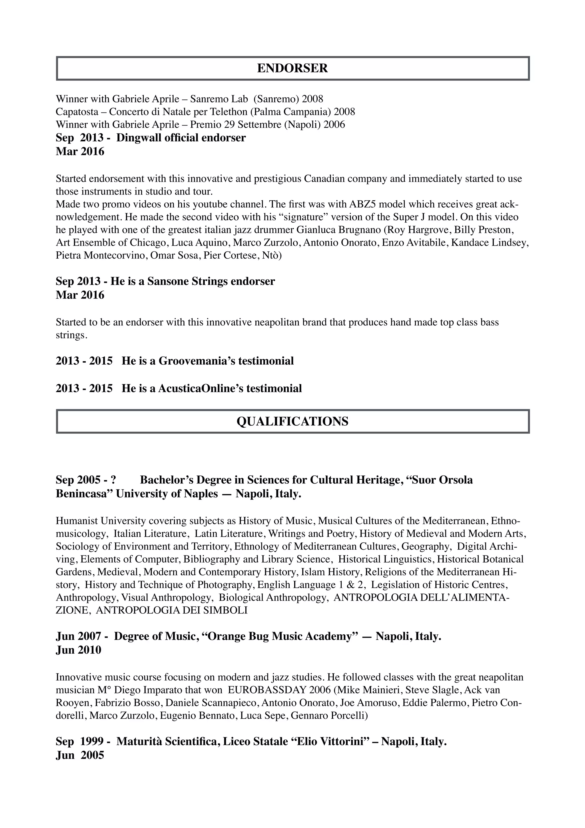 AlessandroStellanoCV Apr16 | PDF