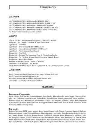 AlessandroStellanoCV Apr16 | PDF