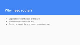 New power of Angular2 Router | PPT