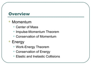 ap-physics-b-review-energy-and-momentum | PPT
