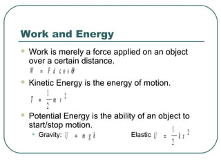ap-physics-b-review-energy-and-momentum | PPT