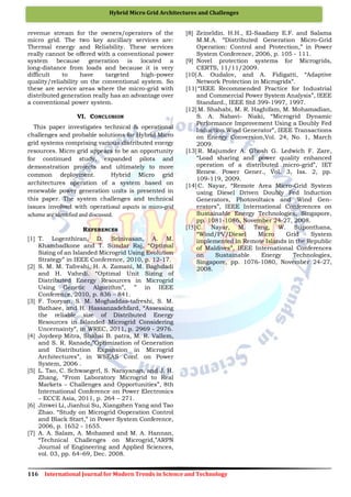 Hybrid Micro Grid Architectures and Challenges | PDF