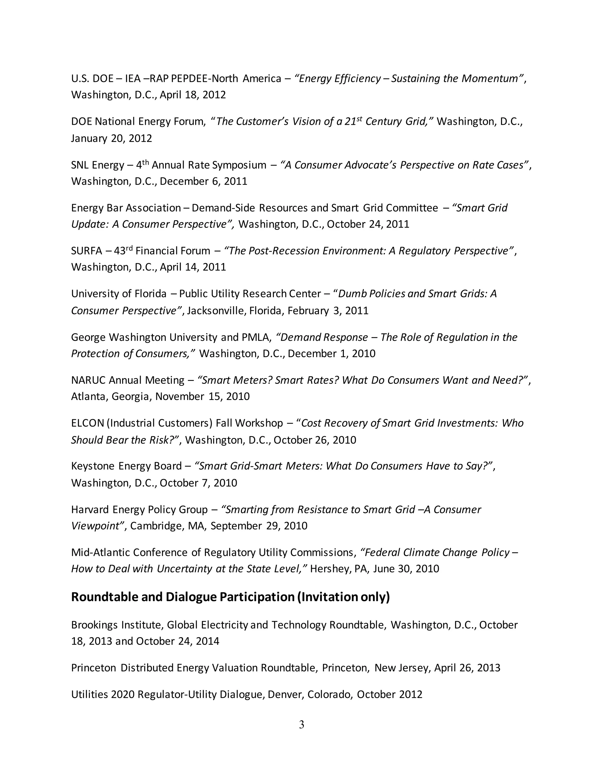 Presentations | DOCX