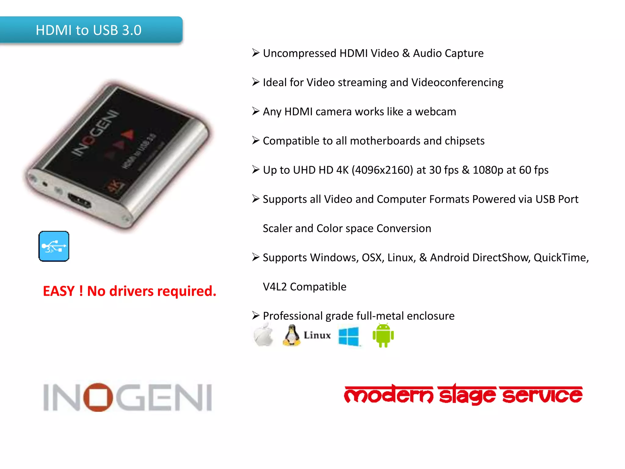 inogeni Capture Card | PPTX