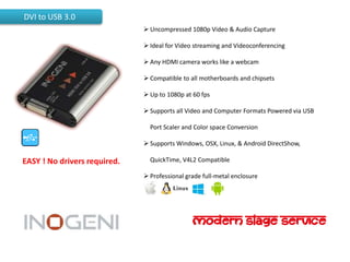 inogeni Capture Card | PPTX