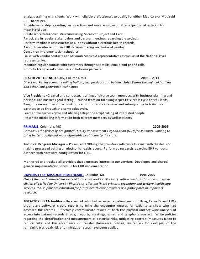 sue resume nov 2016