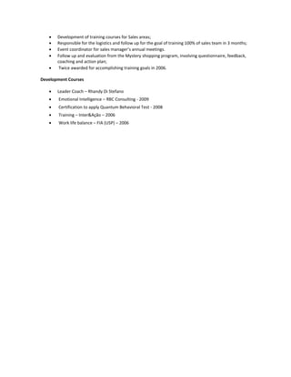 Thatiane Teixeira resume | PDF