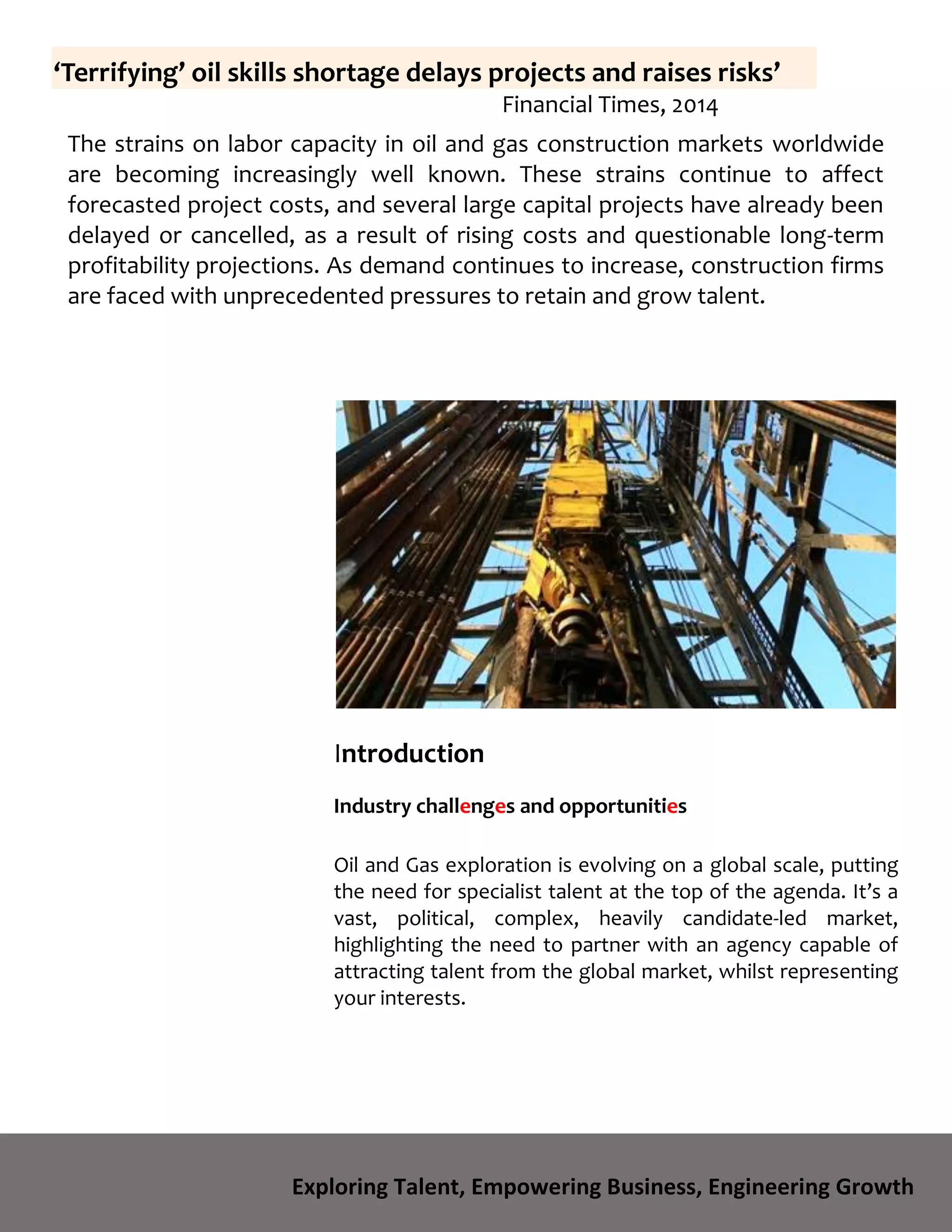 Exergy - Company Brochure | PDF