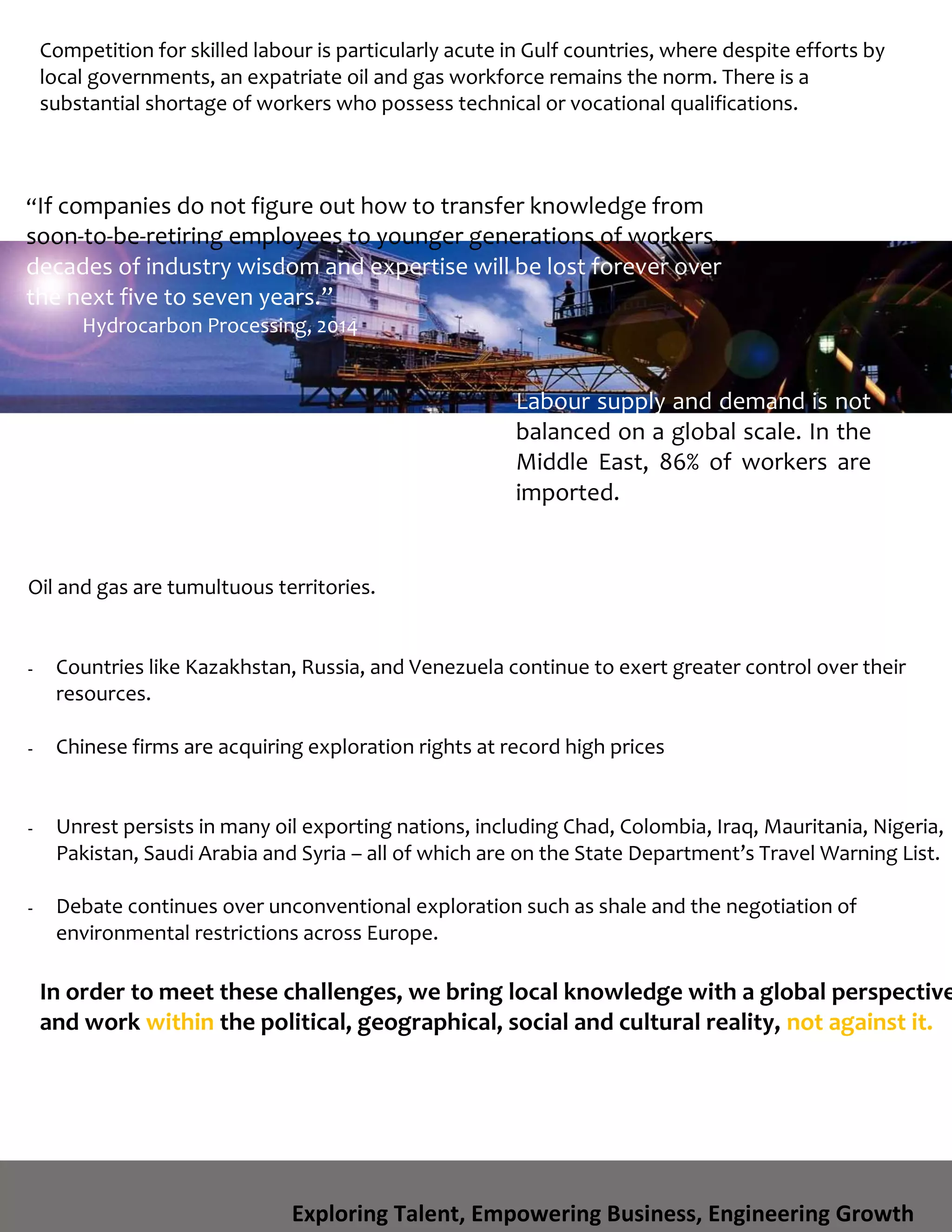 Exergy - Company Brochure | PDF